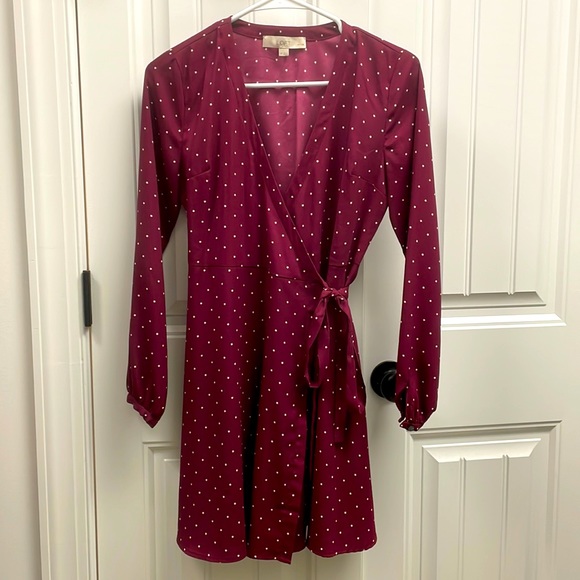 LOFT | Dresses | Loft Wrap Swing Dress | Poshmark